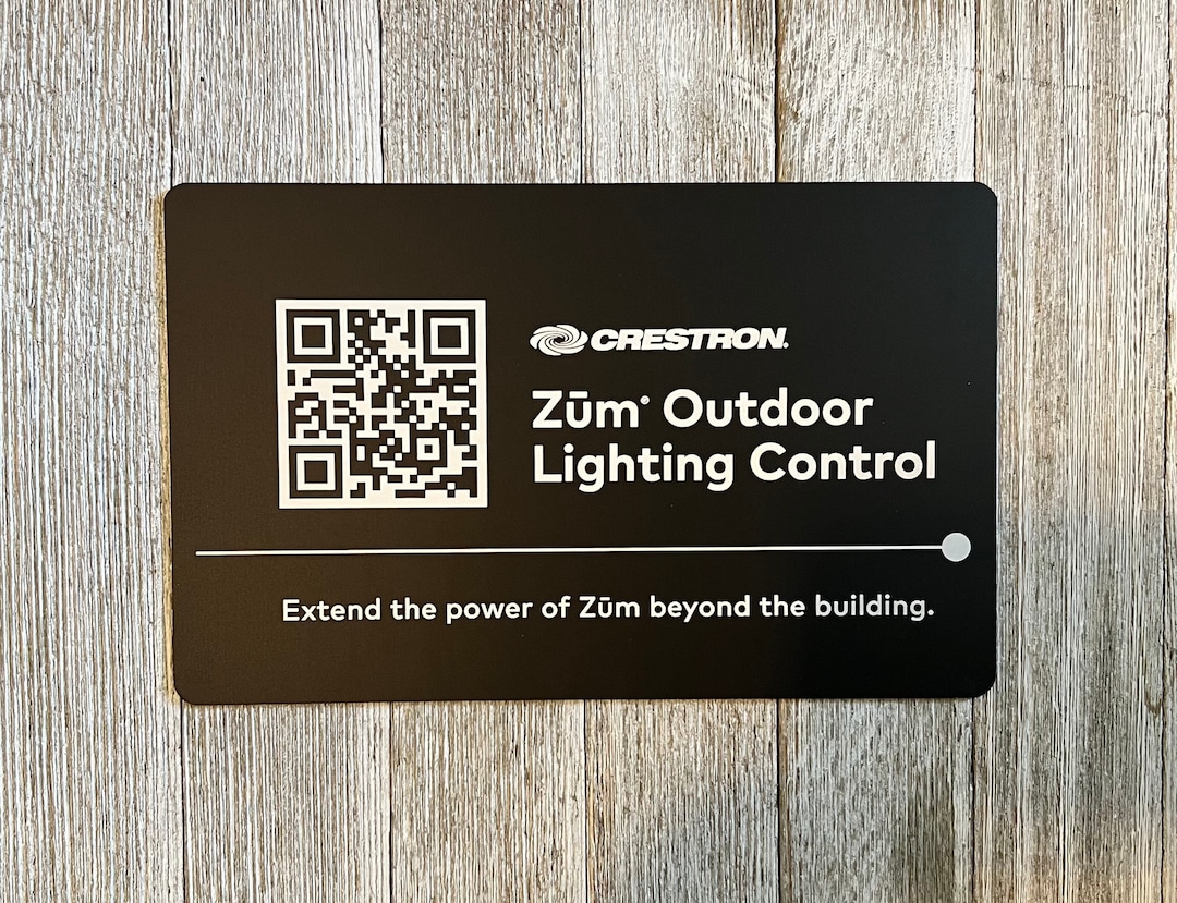 Custom QR Code Outdoor Plaque With Stake - Personalized Information ...