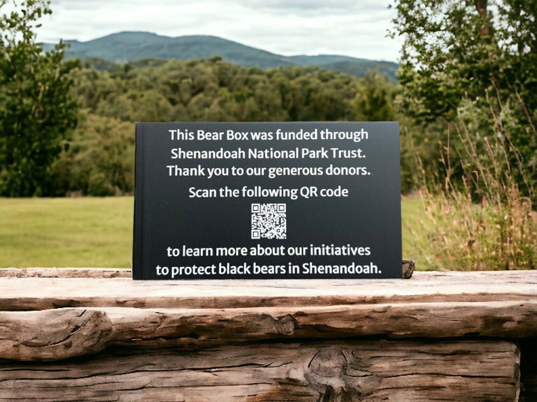 Engraved QR Code Metal Plaque: Custom Business or Home Sign (5x3") - Etsy