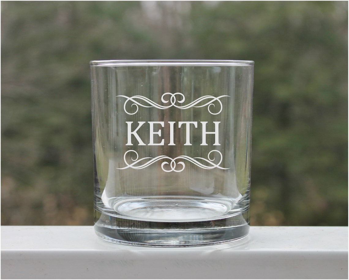Personalized Whiskey Glasses Monogram Whiskey Glass Whiskey - Etsy