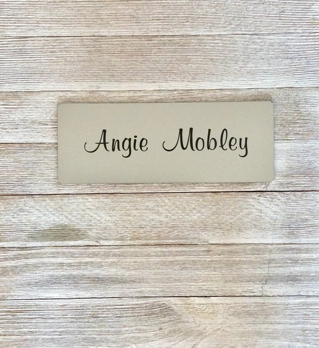 Cubicle Name Plates, Personalized Office Name Plate, Door Sign, Office ...