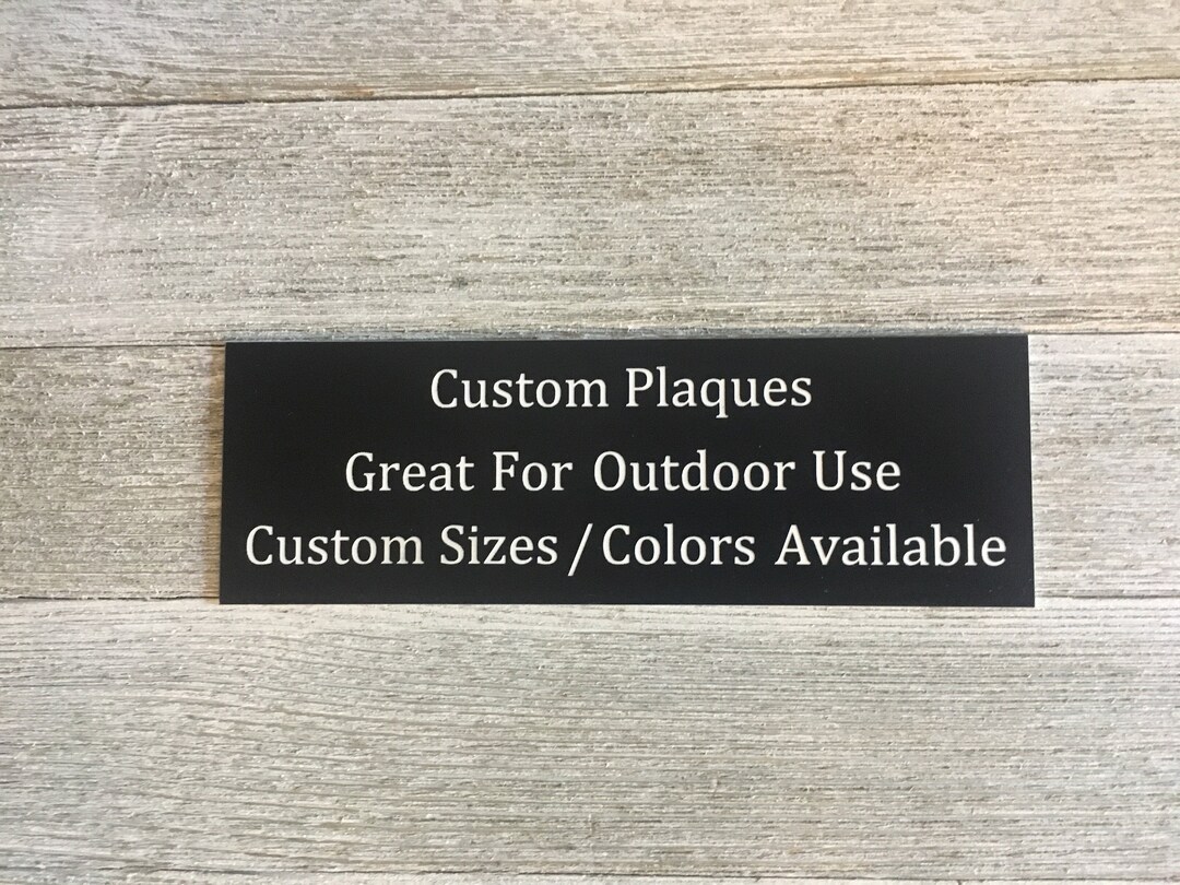 Custom Office Door Sign, Sign Name Plate, Room Name Plate, Engraved ...