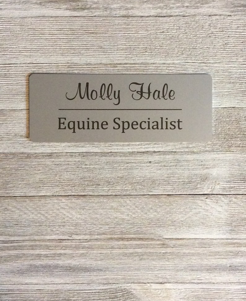 Metal Door Plaque Personalized Metal Name Plaque Office Door - Etsy