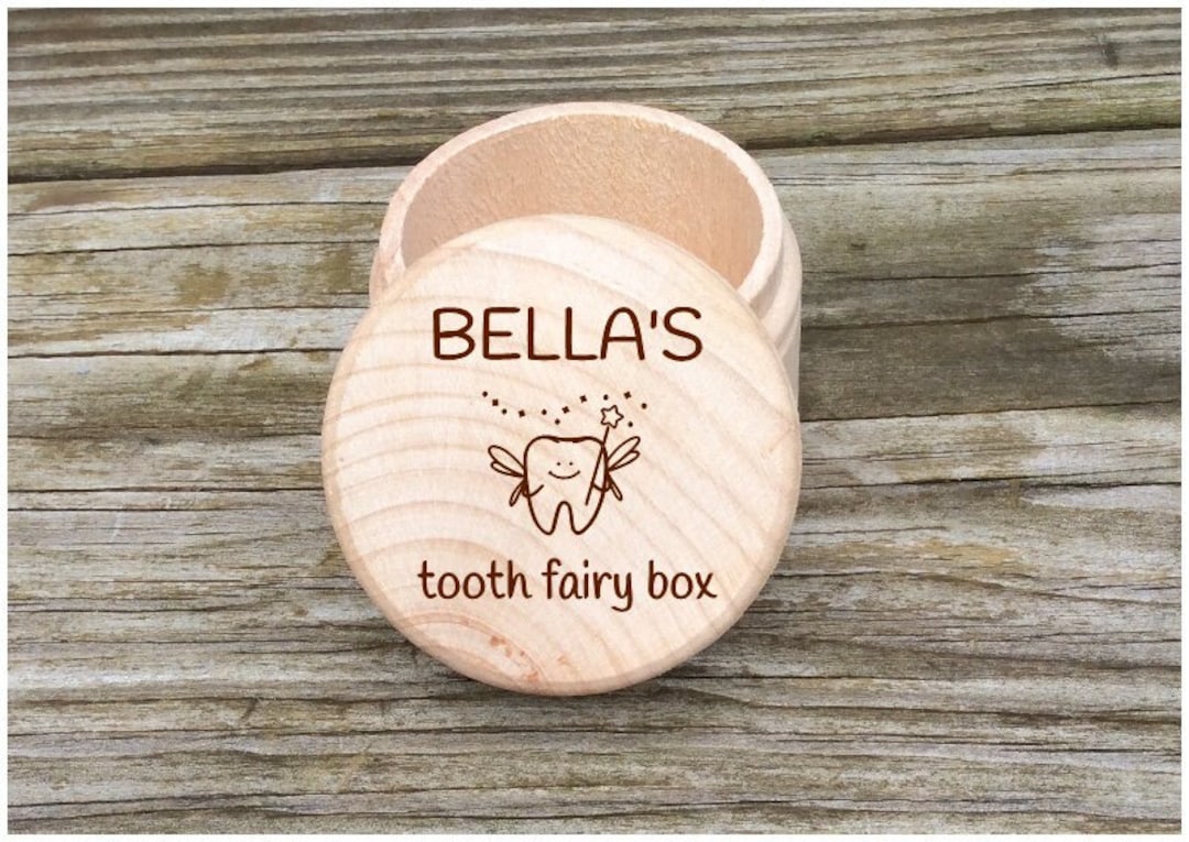 Tooth Fairy Box, Engraved Wood Box, Keepsake, Tooth Fairy - Etsy