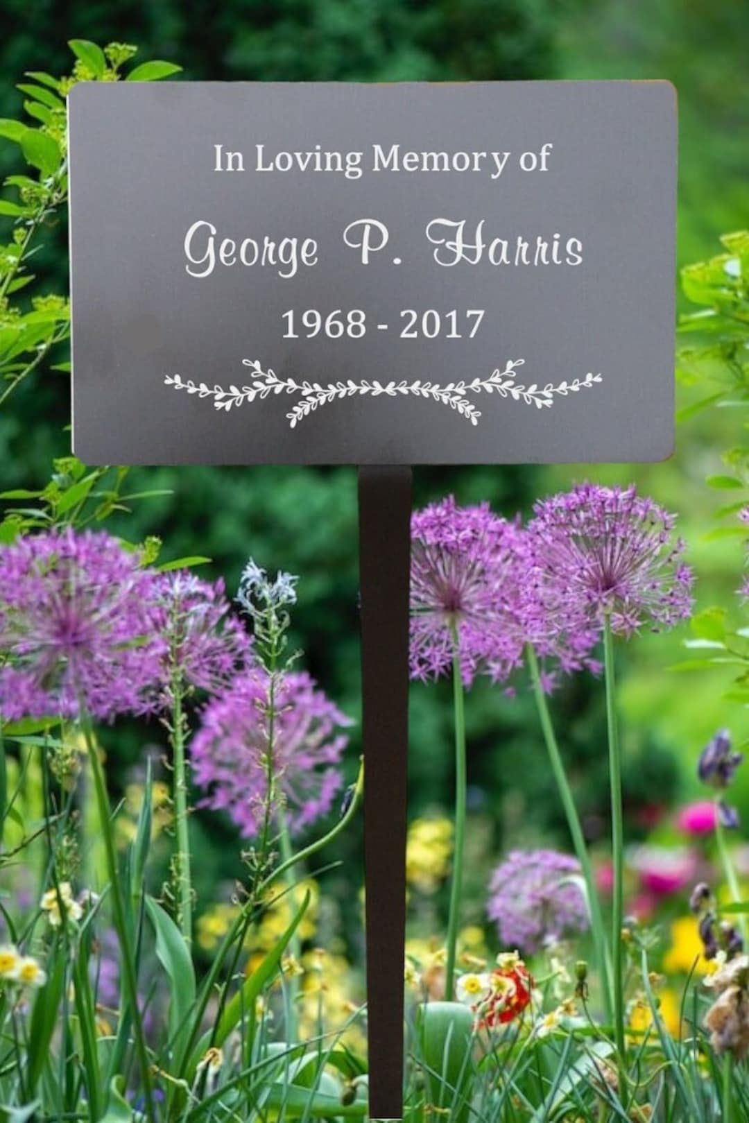 Memorial Garden Markers, Memorial Plaque, Metal Plaques, Memorial Tree ...