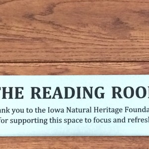 9x3 Office Door Sign, Office Door Plaque, Room Marker, Plaques, Acrylic ...