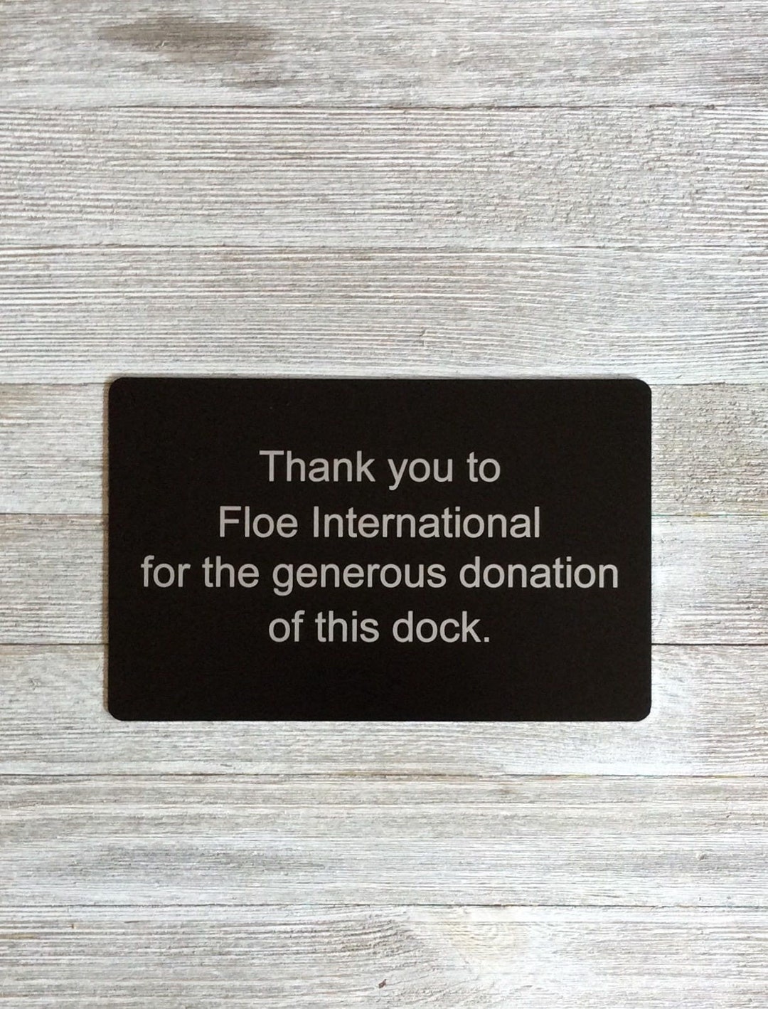 Custom Engraved Outdoor Plaque - Sign for Businesses - Metal Plaque for ...