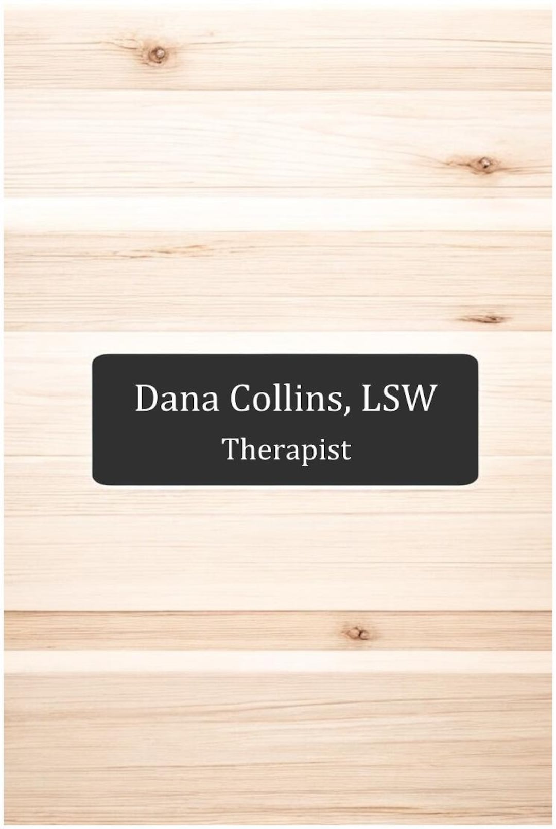 Personalized Acrylic Office Door Sign: Engraved Name Plate (8x3") - Etsy