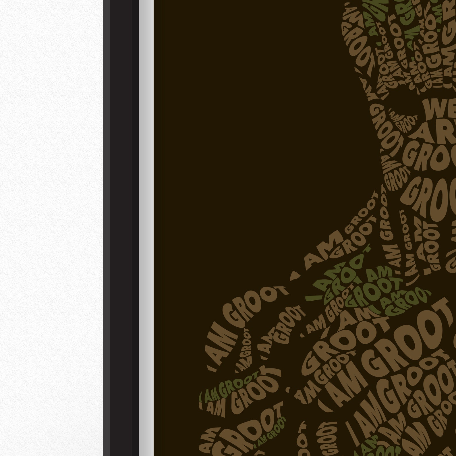 Groot Pop Art - I Am Groot - Groot Marvel Word Art - Guardian of the ...