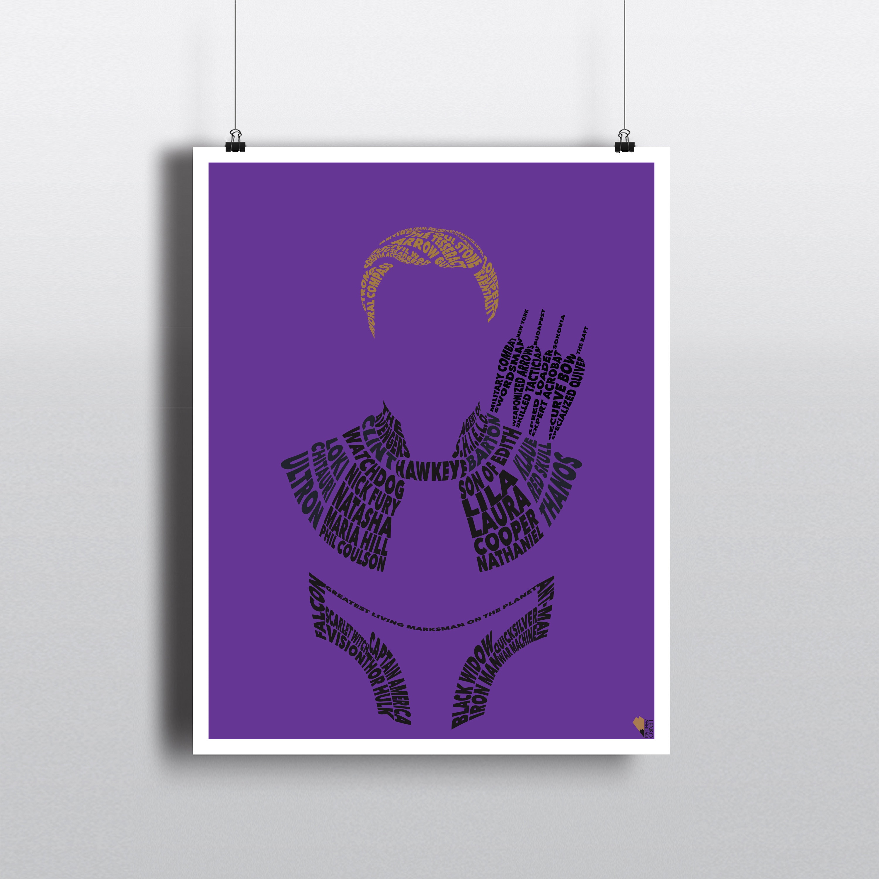 Hawkeye Word Art Hawkeye Pop Art Marvel Pop Art Avenger - Etsy