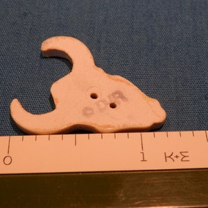 Vintage Cow Skull Button - Etsy