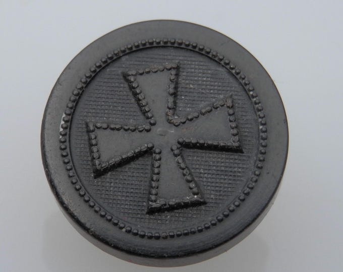 Antique Goodyear Rubber Cross Button 1850's - Etsy