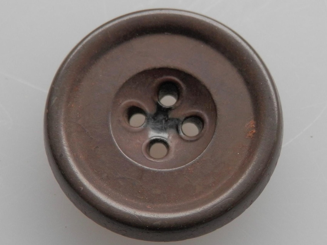 Antique DATED 1851 Goodyear Rubber Button - Etsy