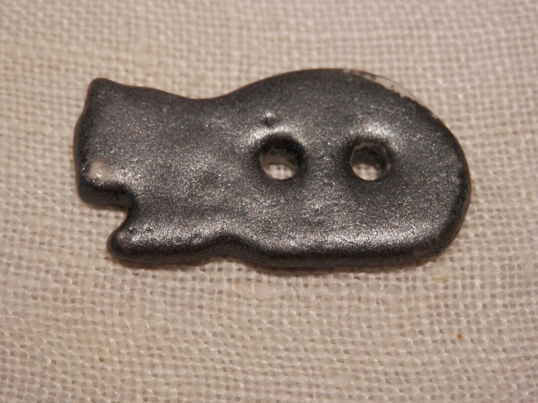 Vintage Cat Button - Etsy