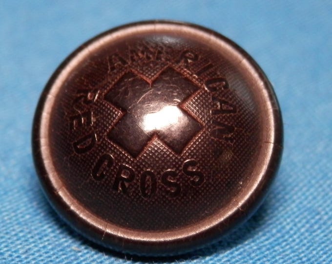 Vintage American Red Cross Button - Etsy