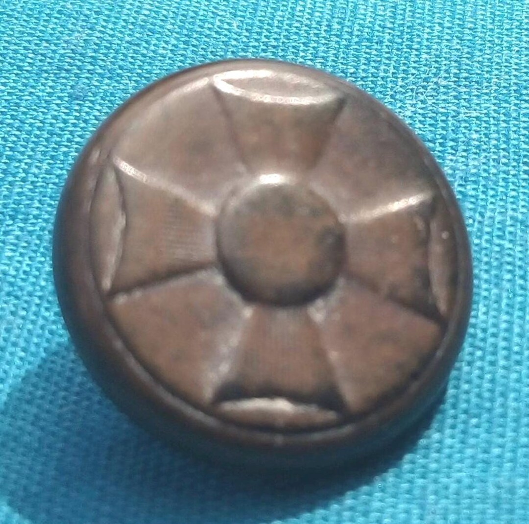 Antique 1851 Goodyear Rubber Cross Button BACKMARKED - Etsy