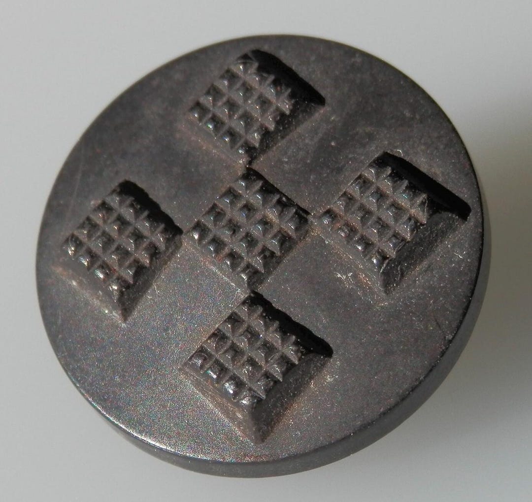 Antique DATED 1851 Goodyear Rubber Button BACKMARKED - Etsy