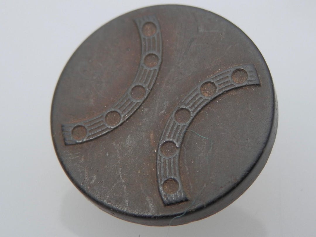 Antique Goodyear Rubber Button 1850's BACKMARKED - Etsy