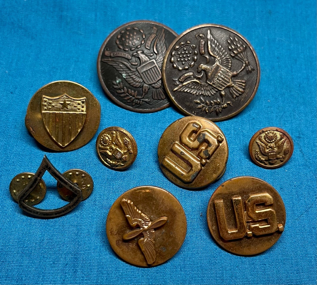 Antique Army/ Military Relics Lot - Etsy