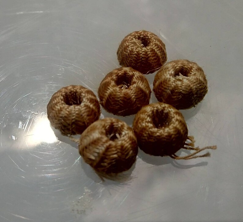 Hand Made Vintage Thread Button - Etsy