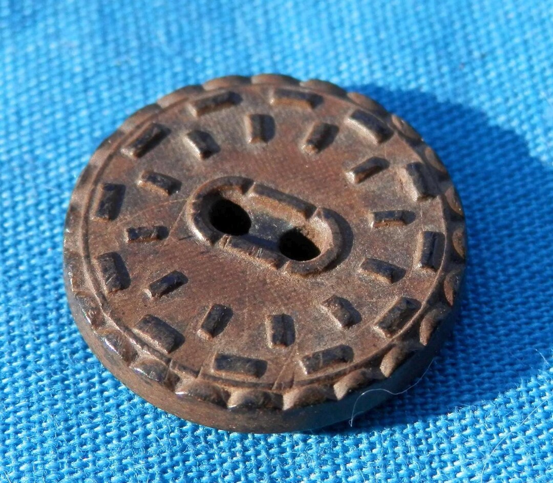 Antique Goodyear Rubber Button - Etsy