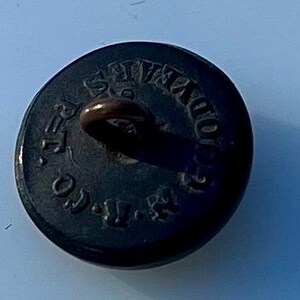 Antique Goodyear Rubber Button BACKMARKED - Etsy