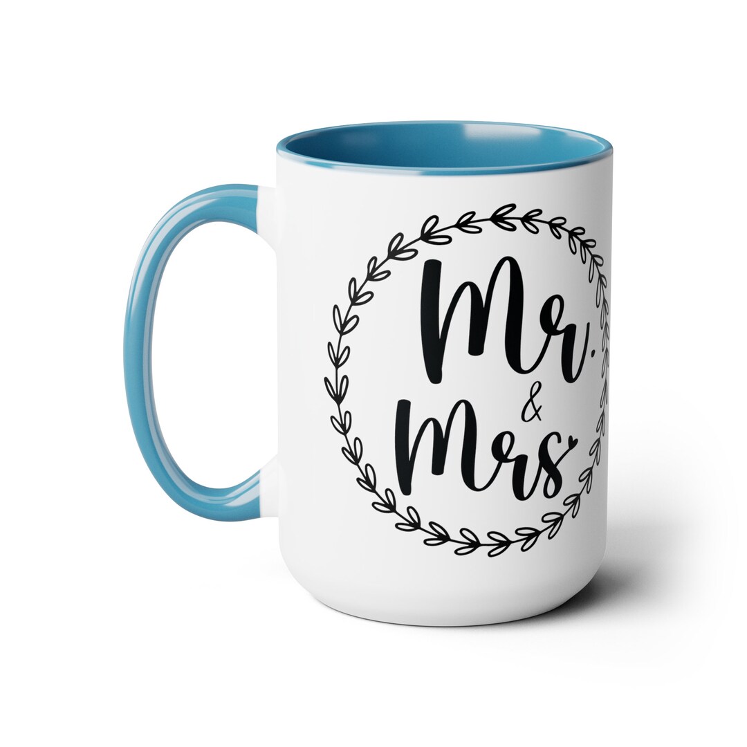 Wedding Mr. & Mrs. Circle Floral - Etsy