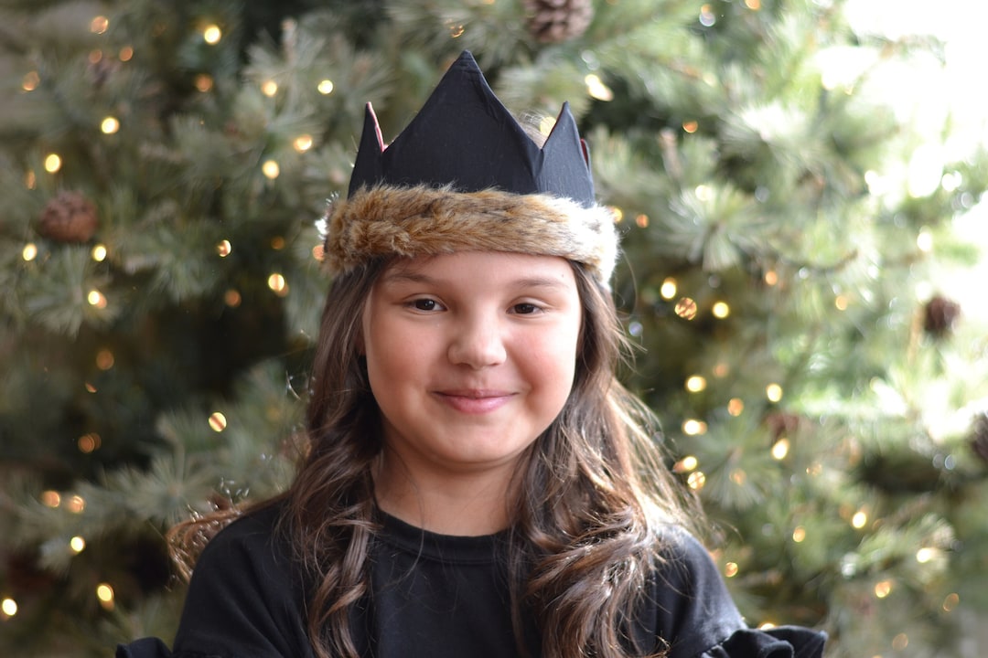 Crown, Birthday Crown, Party Crown, Fabric Crown, Play Crown, Christmas ...