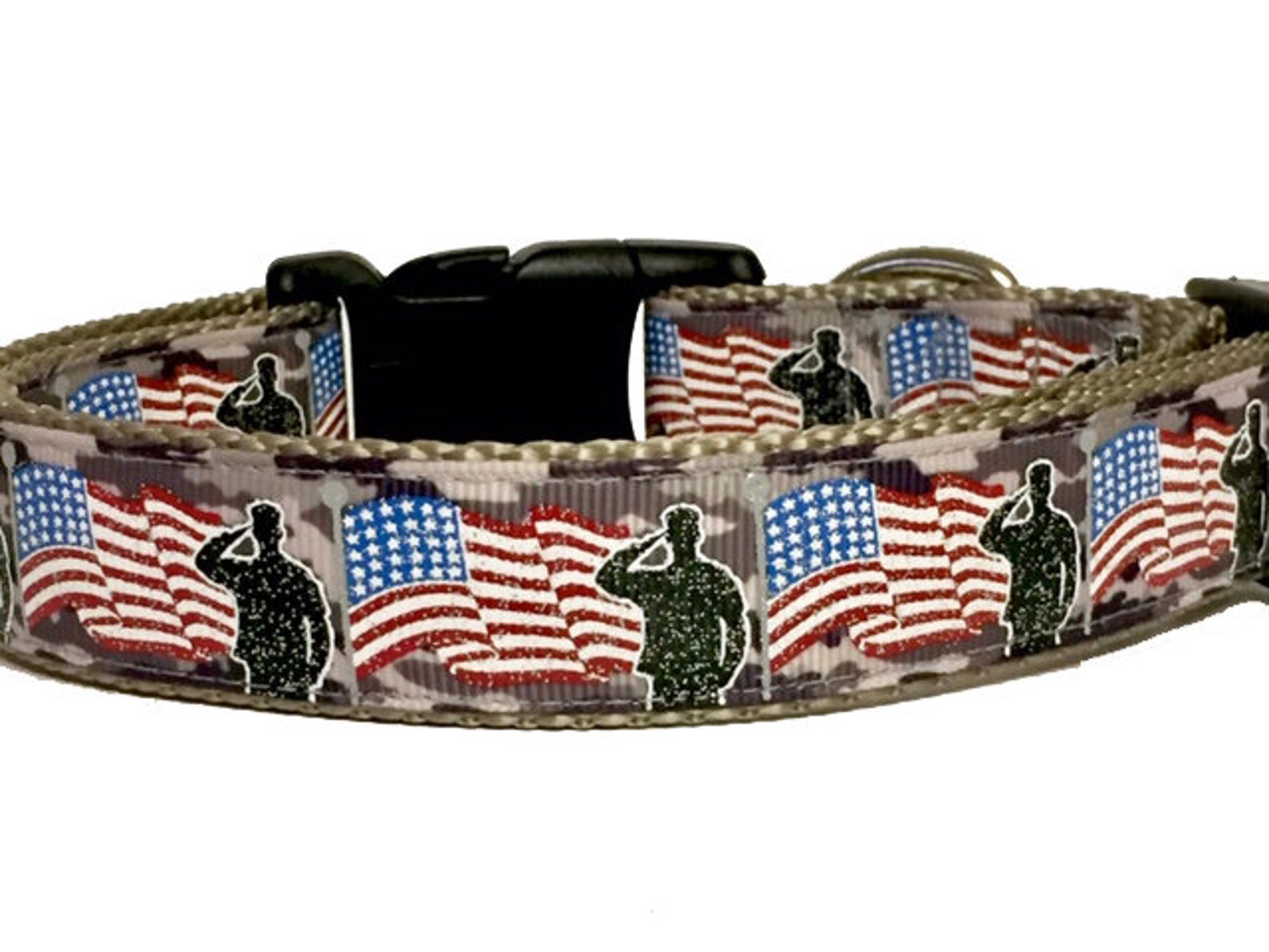 Military Soldier Dog Collar Memorial Day Dog Collar July | Etsy
