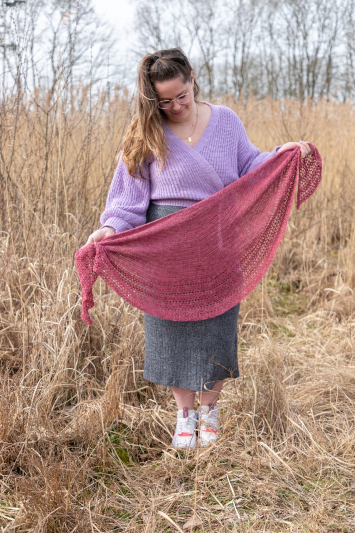 Relaxation Shawl Crochet Pdf Pattern INSTANT DOWNLOAD - Etsy