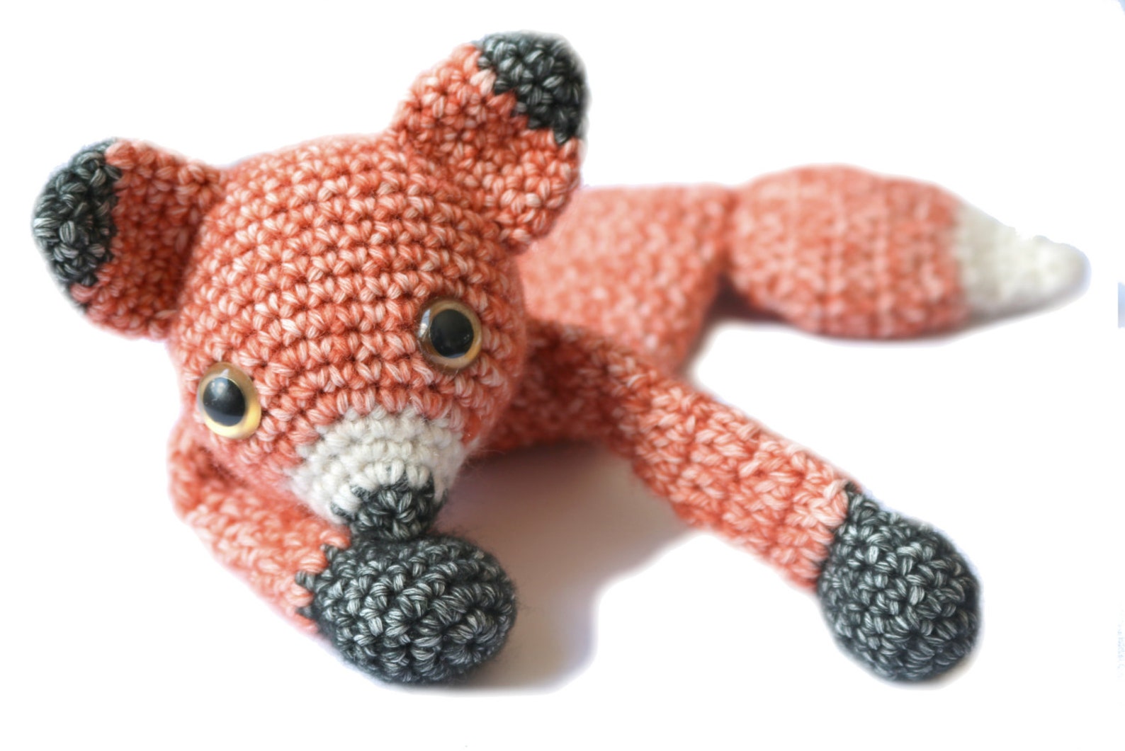 Baby Fox Crochet Amigurumi Pattern PDF INSTANT DOWNLOAD | Etsy