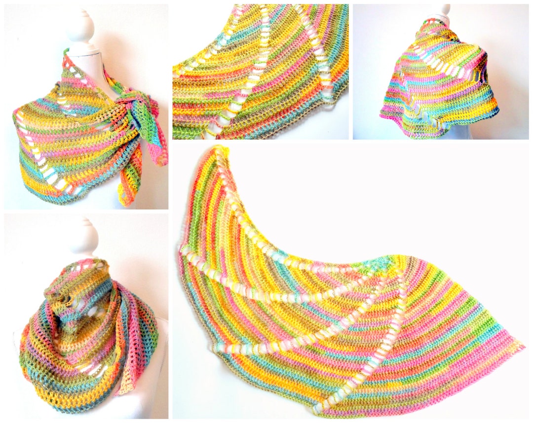 Windmill Shawl Crochet Pdf Pattern INSTANT DOWNLOAD - Etsy