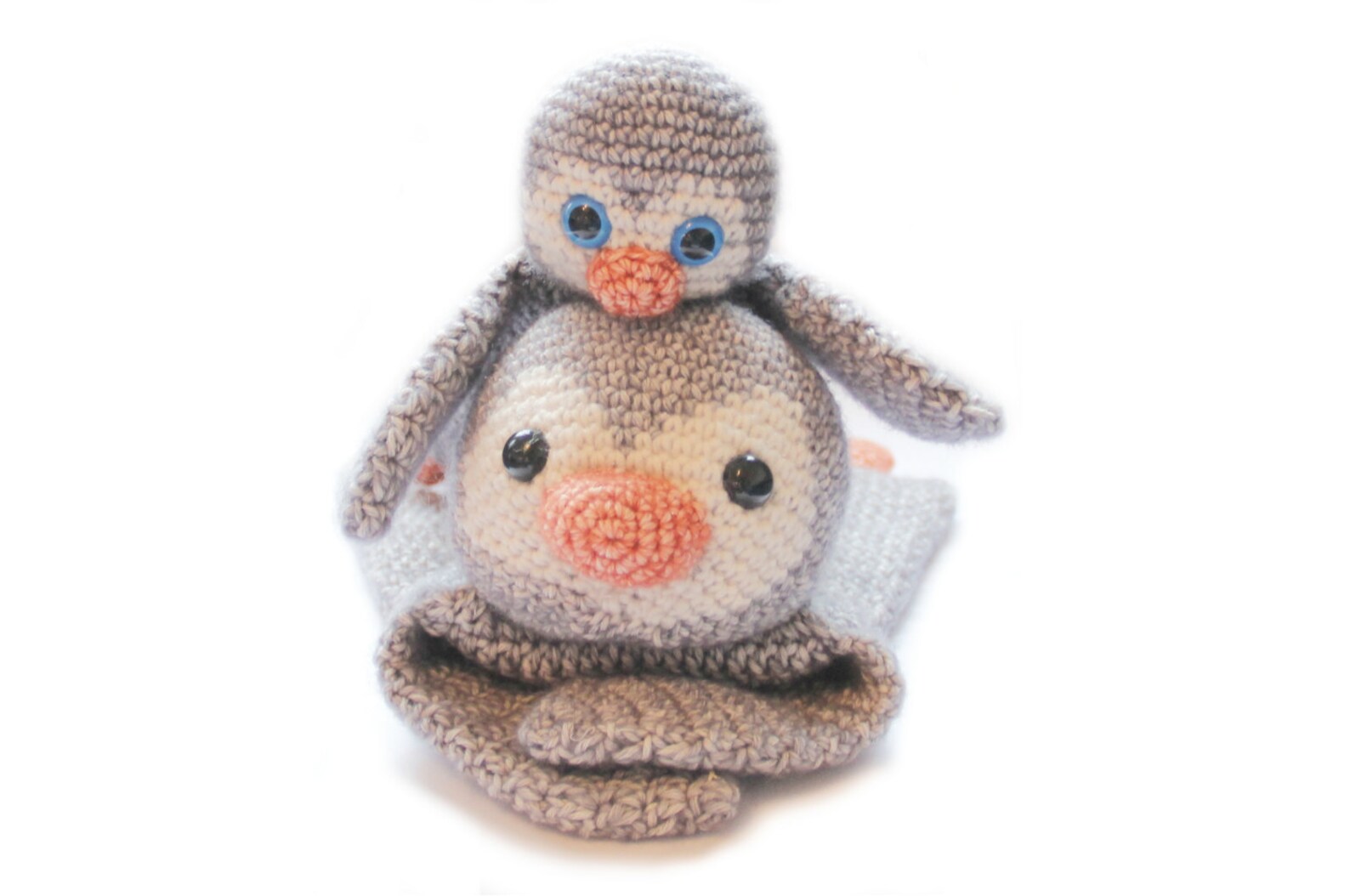 Duo Deal: Penguin Ragdoll and Baby Penguin Mini Ragdoll - Etsy