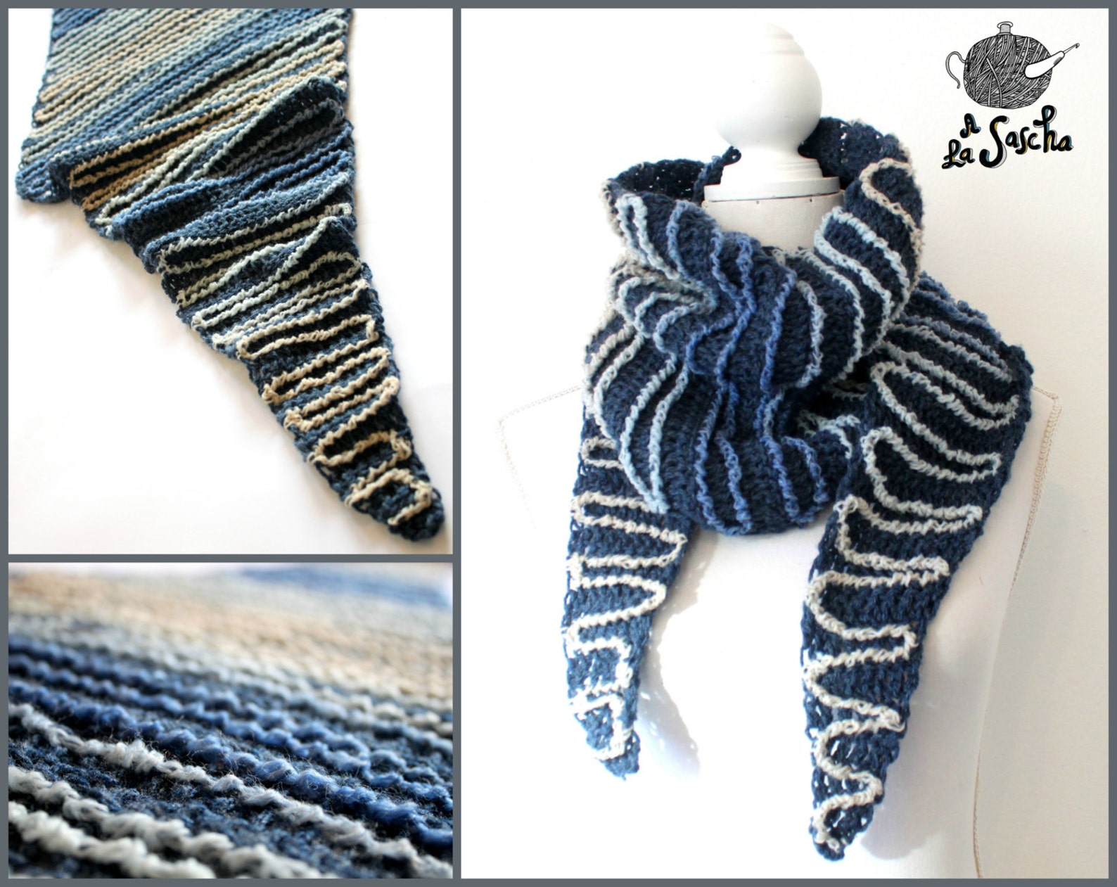 Wiggling Ways Wrap Pdf Crochet Pattern INSTANT DOWNLOAD - Etsy