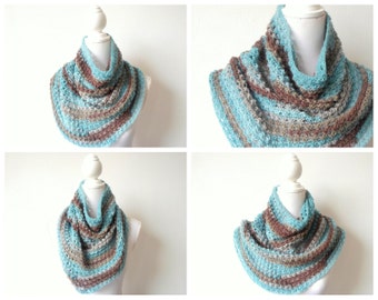 Keyhole Cowl Crochet Pdf Pattern INSTANT DOWNLOAD | Etsy