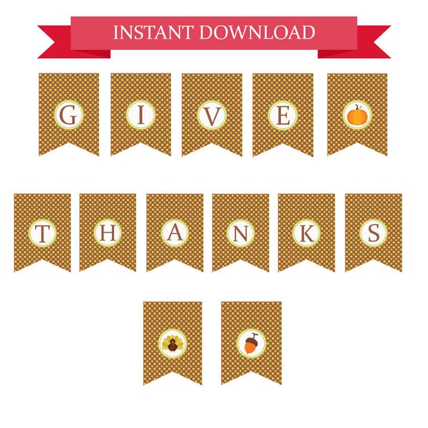 Thanks Banner - Etsy