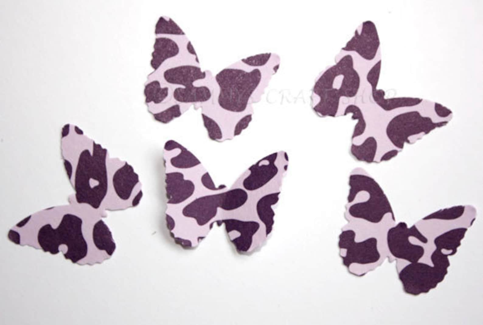 Purple Butterfly Confetti, Butterfly Birthday Party Supplies, Lavender ...