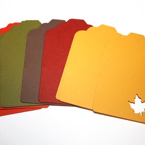 25 Maple Leaf Tags, Die Cut Thanksgiving Tags, Autumn Party Supply - Etsy