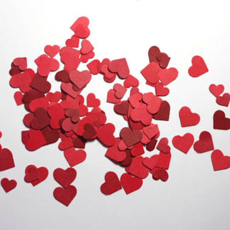 Heart Confetti - Etsy