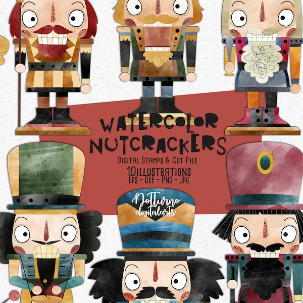 Nutcracker Clipart - Etsy