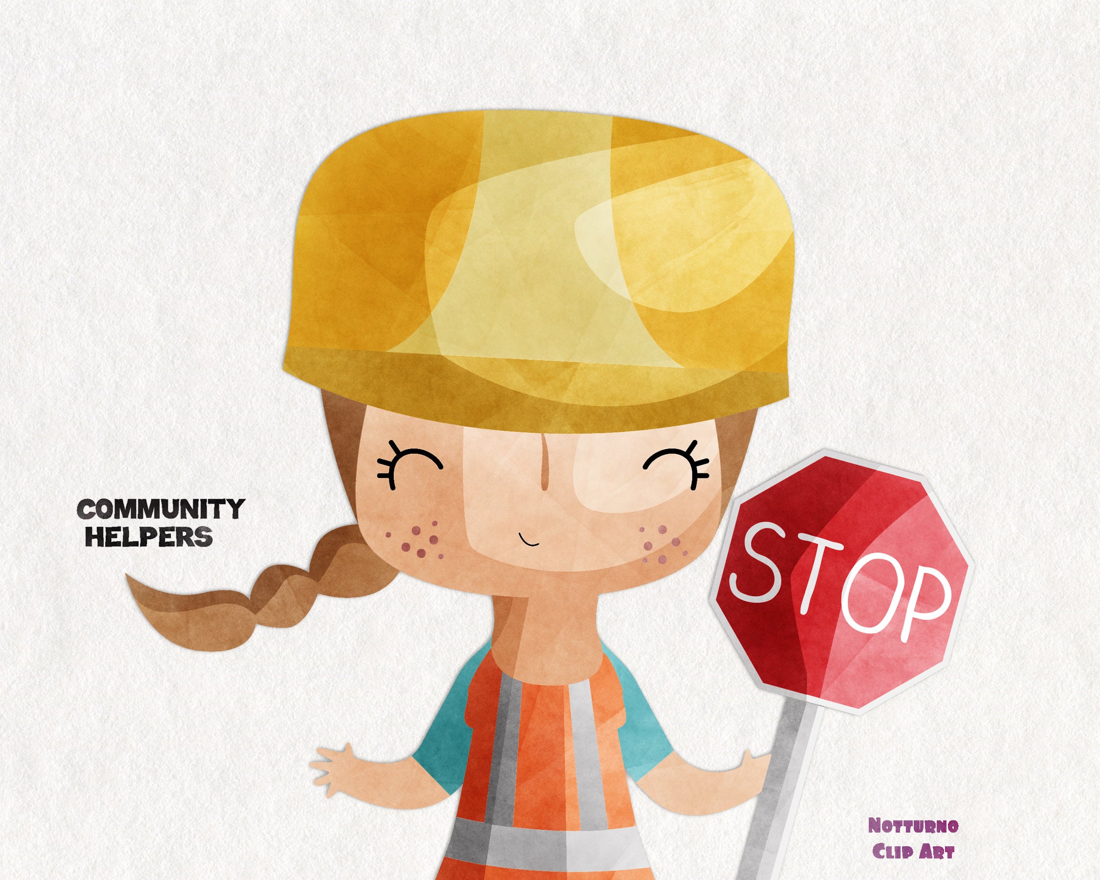 Community Helpers Border