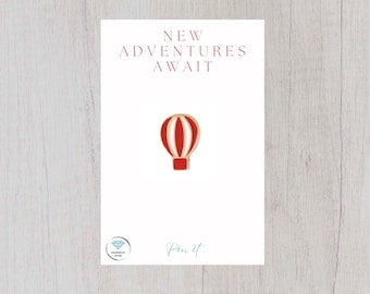 Hot Air Balloon Badge - Etsy