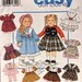Uncut Simplicity Crafts Pattern #9381 - Design Your Own Easy 18" Doll ...
