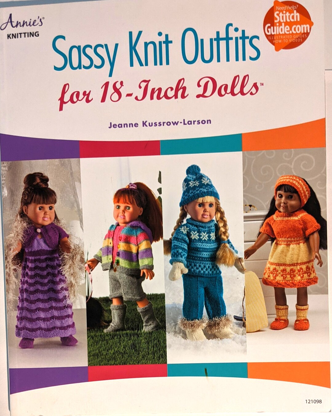 Annie's Knitting Sassy Knit Outfits for 18 Dolls by Jeanne Kussrow ...