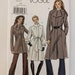Uncut Vogue Pattern #V8438 - Misses Fall/winter Lined Coat - Sizes 6 ...