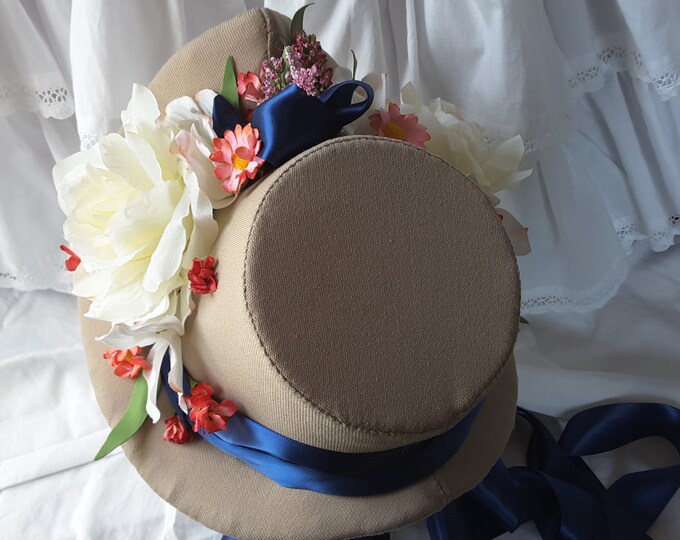 1880s Flower Pot French Bonnet - Etsy