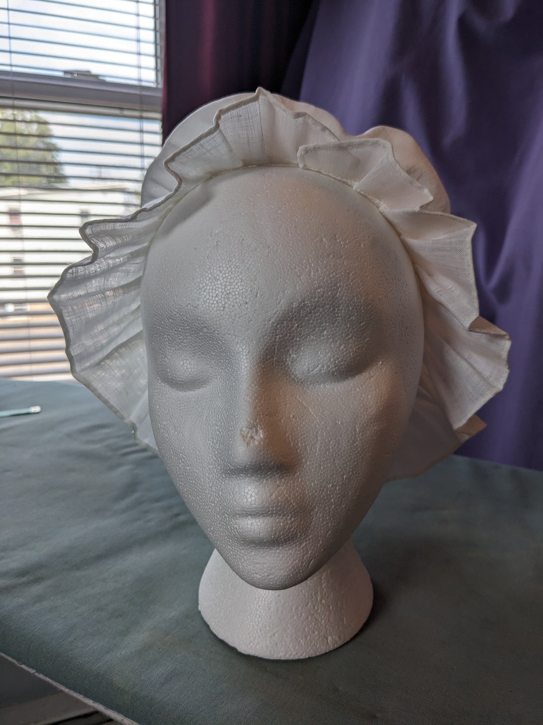 1770 - 1780 Pleated Cap (linen) - Etsy