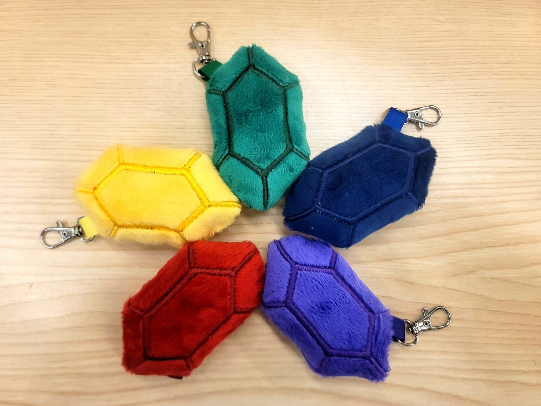 Gem Money Plush Key Chain - Etsy