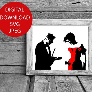 Printable Pretty Woman SVG Digital File Romantic Wall Art - Etsy