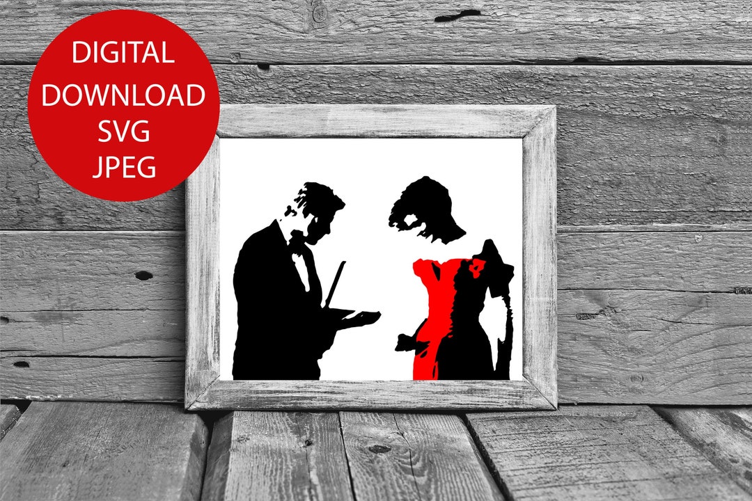 Printable Pretty Woman SVG Digital File Romantic Wall Art - Etsy