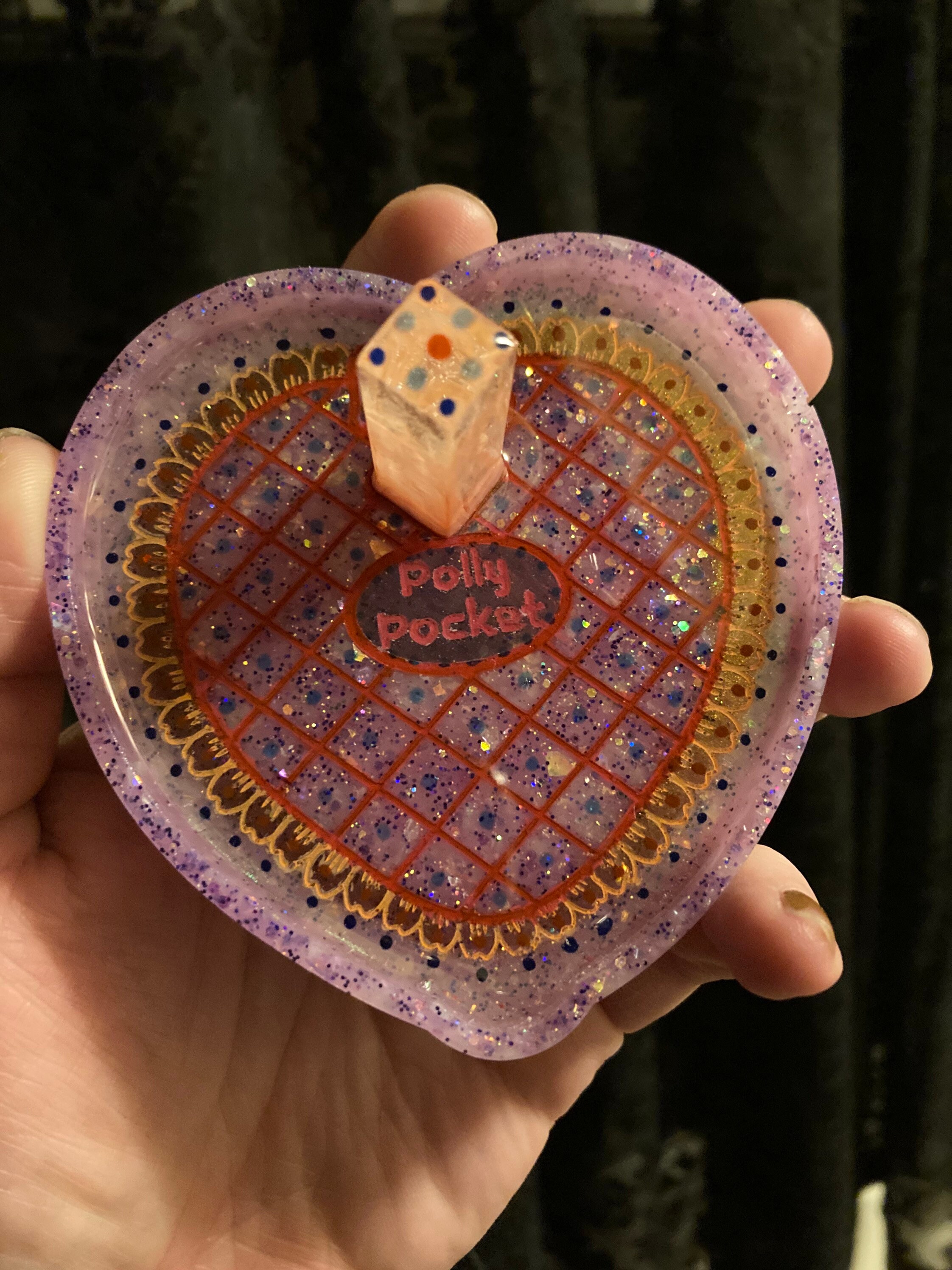 Polly Pocket Inspired Ring Holder Dish - Etsy